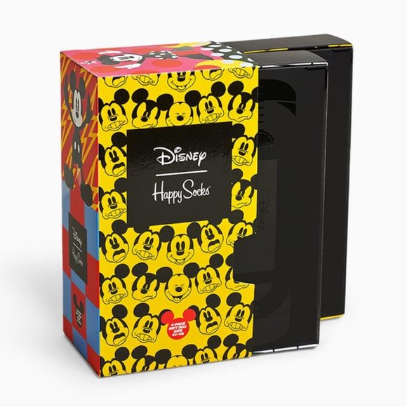 Happy Socks | Accessories | X Disney Vhs 4pk Sock Gift Set | Poshmark